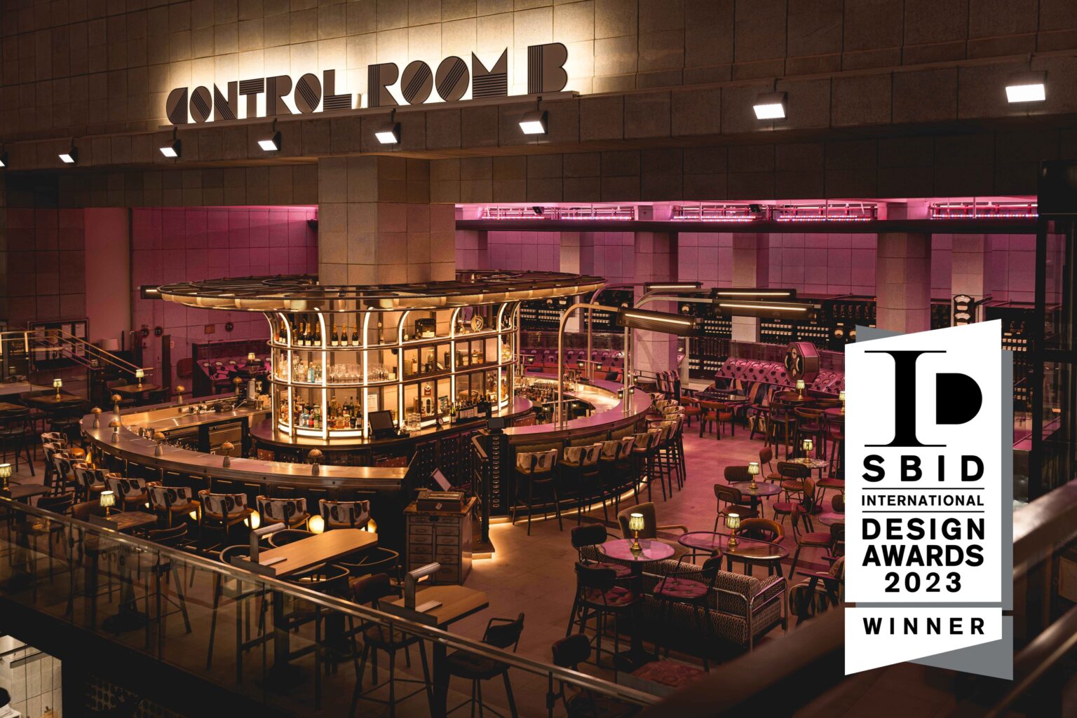 WE WON! Best Club & Bar Design at the SBID International Design Awards ...